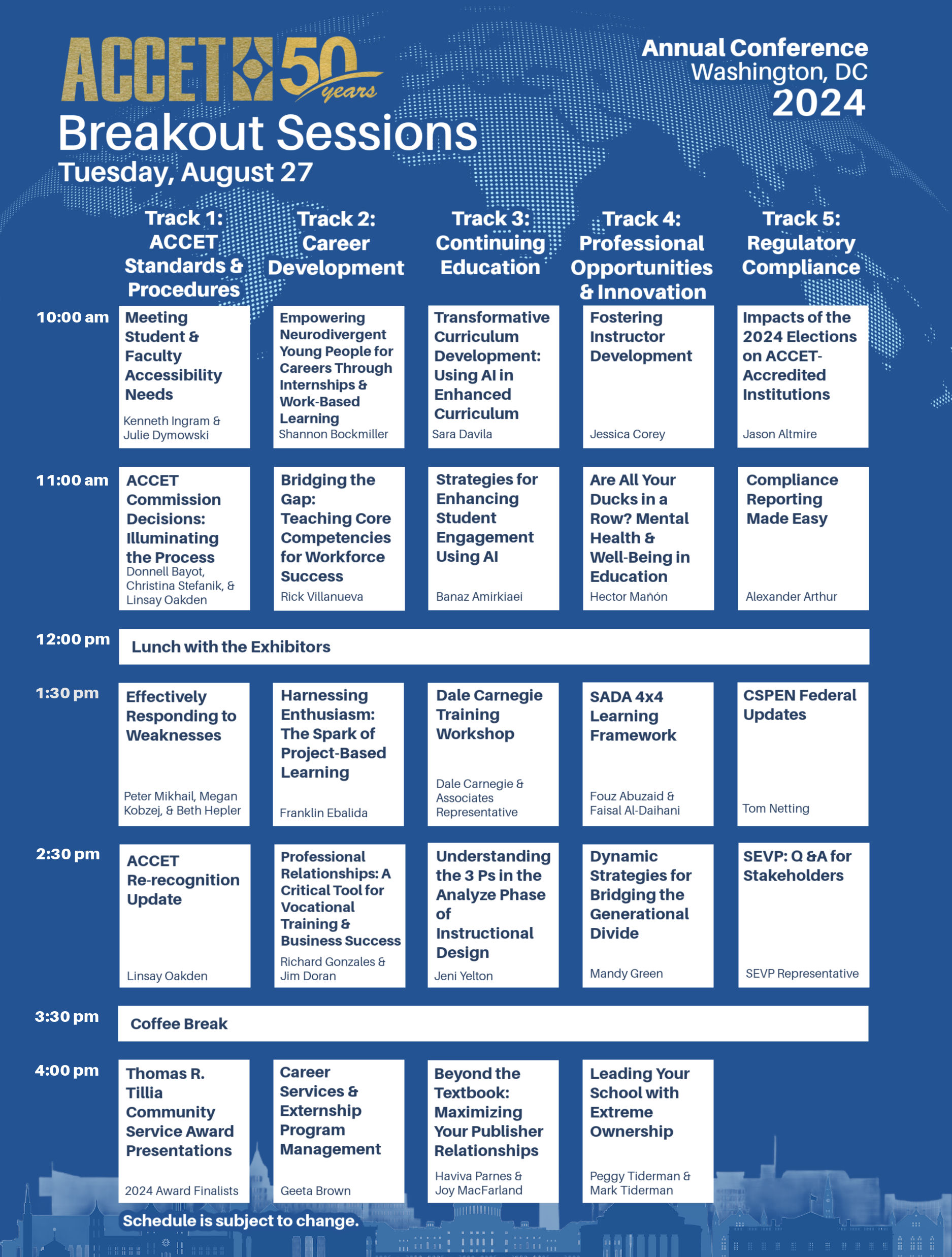 ACCET » Annual Conference